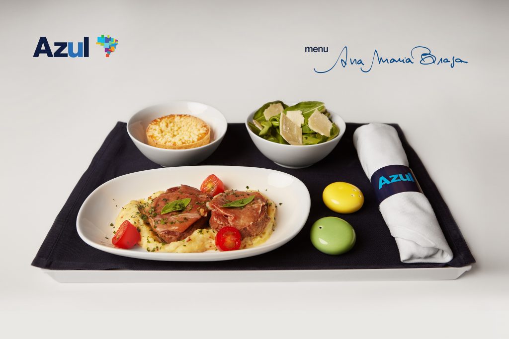 Menu de bordo da Azul terá assinatura de Ana Maria Braga – Cleber Barbosa