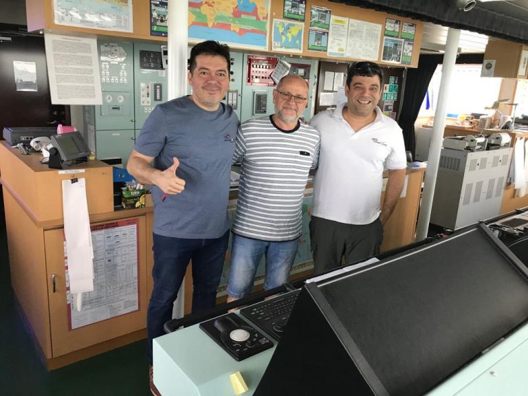 Navio passa no primeiro teste após aumento do calado pela Marinha ...